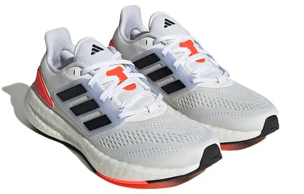 Adidas Pure Boost 22 Sneakers - White/orange/black