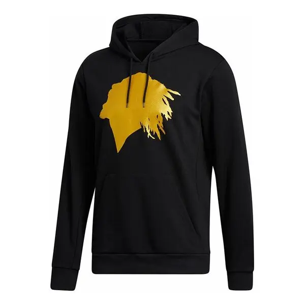 Adidas Rose Po Basketball Sports Pullover - Black