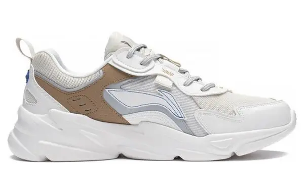 LI-NING Yunhai Sneakers - White/tan/blue