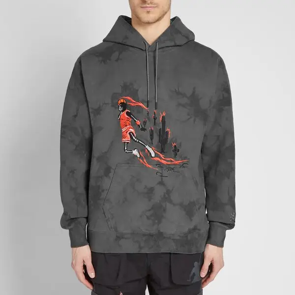 JORDAN Cactus Jack X Washed Suede Hoodie