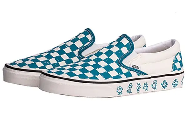 VANS X Kakao Friends Slip-on Sneakers - Blue