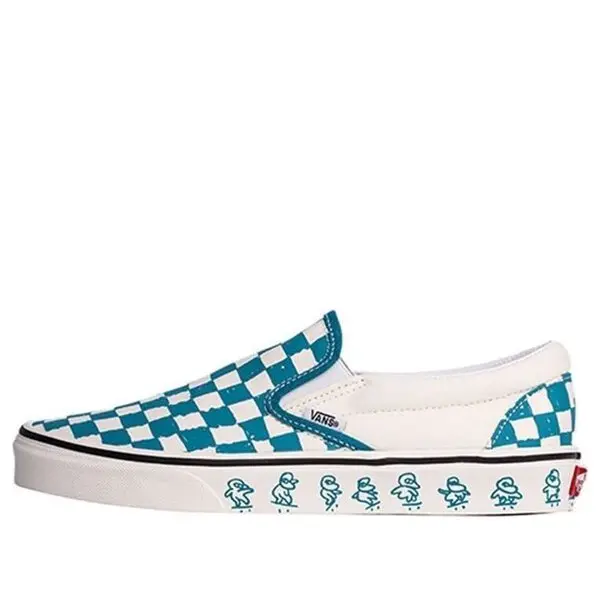 VANS X Kakao Friends Slip-on Sneakers - Blue