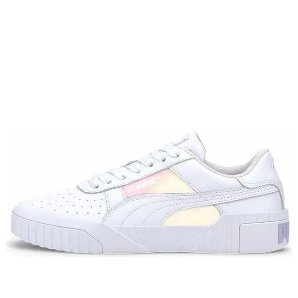 PUMA Cali Glow Iridescent Sneakers - White