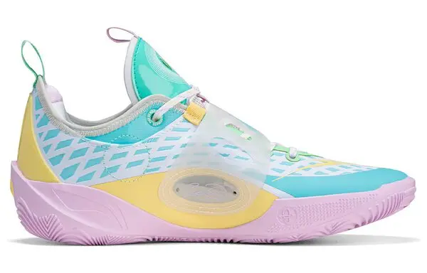 LI-NING Wade 808 2.0 Low Top Athletic Sneakers - White/blue