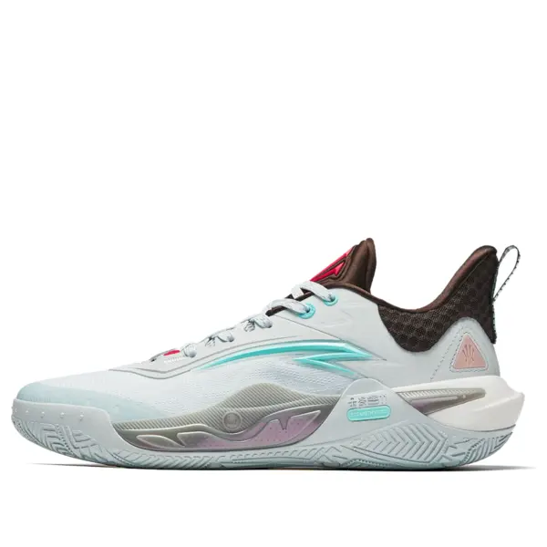 ANTA Kai 1 Speed Low "fearless" Sneakers - Blue/grey/tint