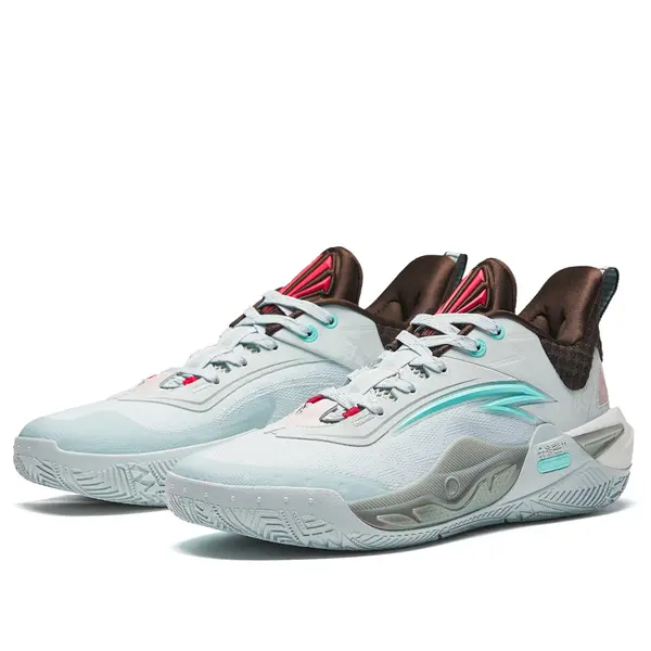 ANTA Kai 1 Speed Low "fearless" Sneakers - Blue/grey/tint