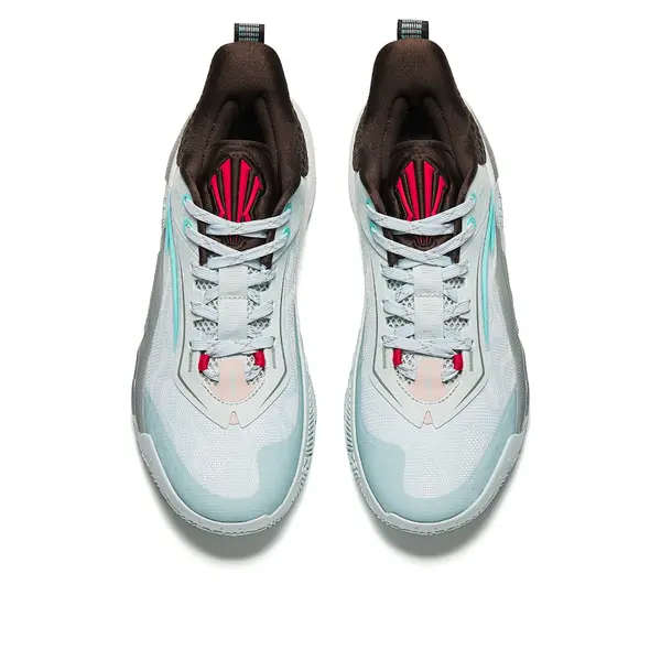 ANTA Kai 1 Speed Low "fearless" Sneakers - Blue/grey/tint
