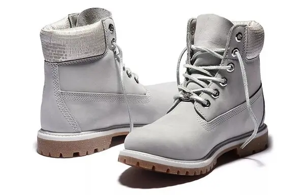 Timberland 6 Inch Premium Boots - Light Gray/silver