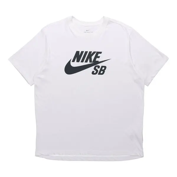 Nike Dri-fit Skateboard Short Sleeve T-shirt - White