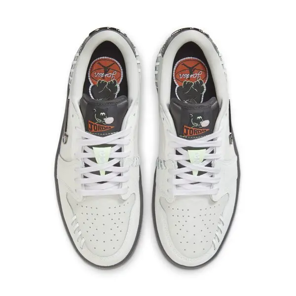 JORDAN 1 Mm Low "phantom Dust Metallic Dark Grey