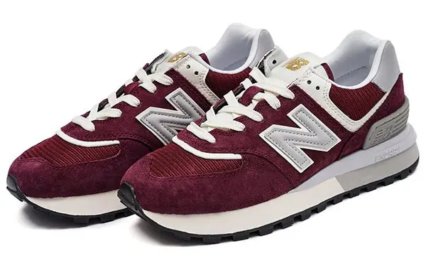 NEW BALANCE 574 Legacy Sneakers - Red/gray