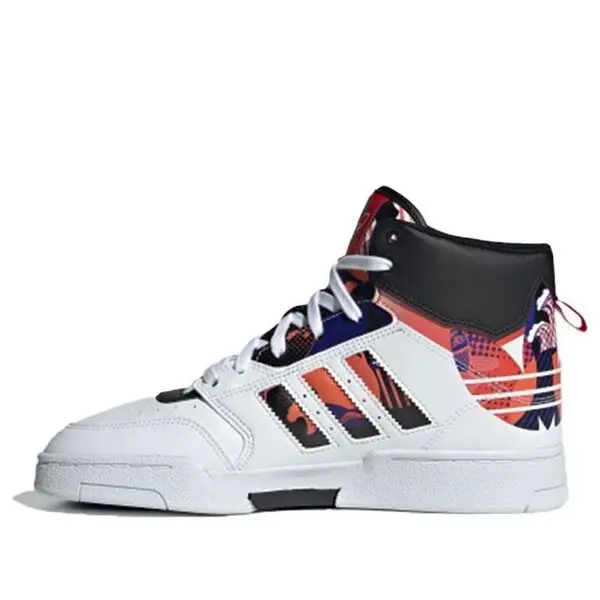 Adidas Drop Step Xl 'chinese New Year' High Top Sneakers - White/black/red