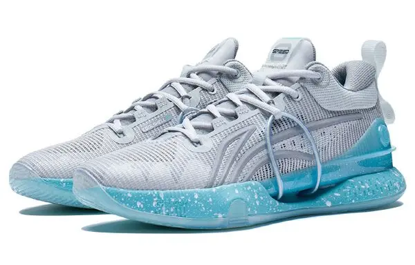 LI-NING Speed Premium Basketball Sneakers - Grey