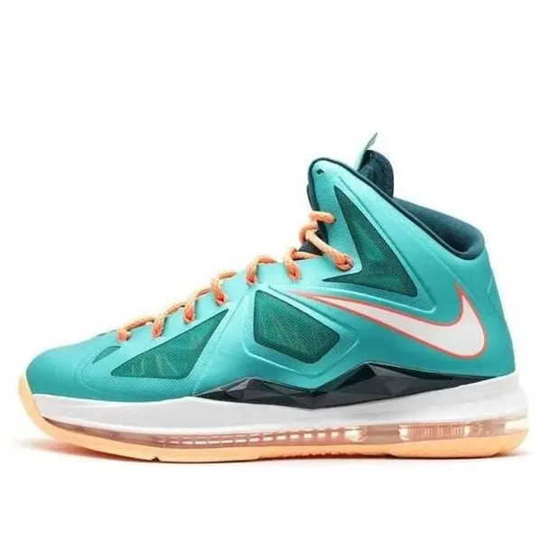 Nike Lebron "miami Dolphins" Athletic Sneakers - Teal
