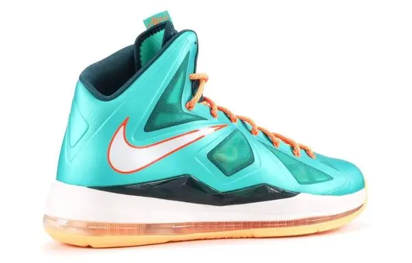 Nike Lebron "miami Dolphins" Athletic Sneakers - Teal