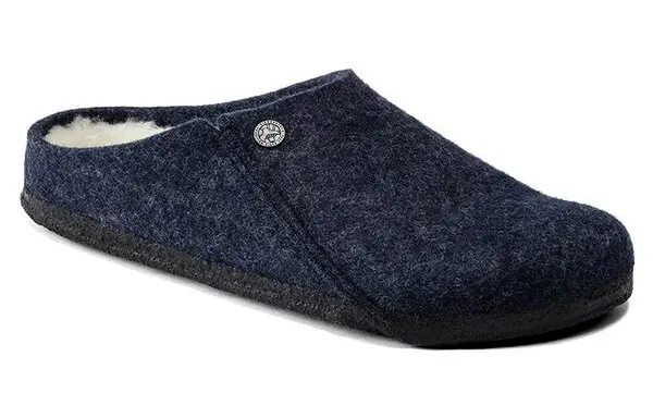 BIRKENSTOCK Zermatt Shearling Slipper - Blue