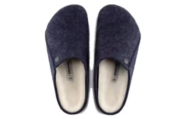BIRKENSTOCK Zermatt Shearling Slipper - Blue
