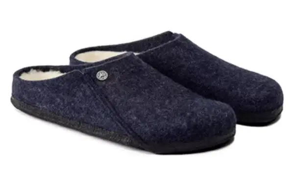BIRKENSTOCK Zermatt Shearling Slipper - Blue