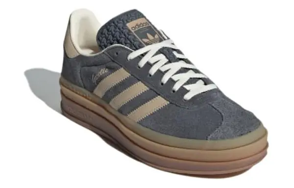 Adidas Gazelle Bold Sneakers - Grey Six/magic Beige/cream White