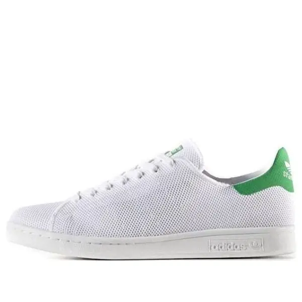 Adidas Stan Smith "white Green Mesh" Sneakers - White/green