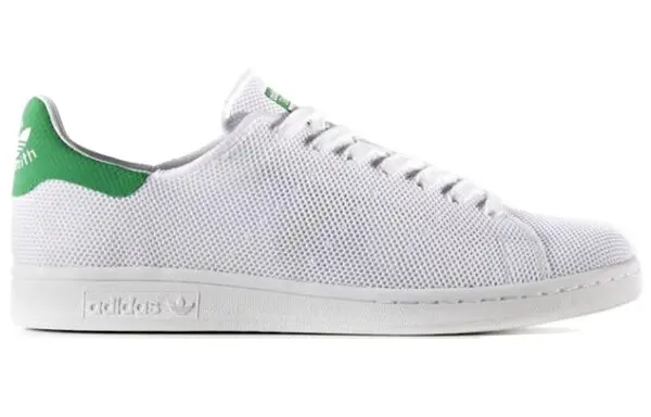 Adidas Stan Smith "white Green Mesh" Sneakers - White/green