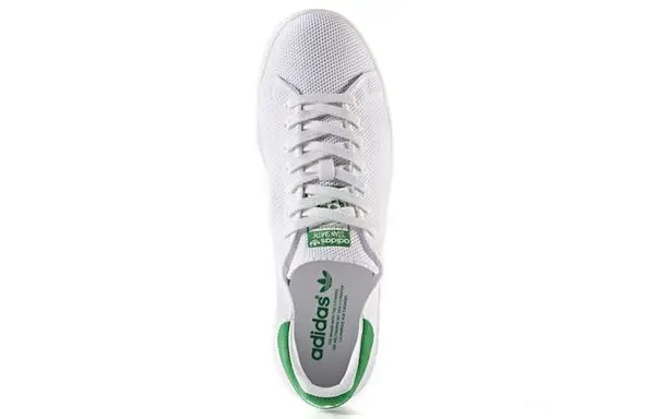 Adidas Stan Smith "white Green Mesh" Sneakers - White/green