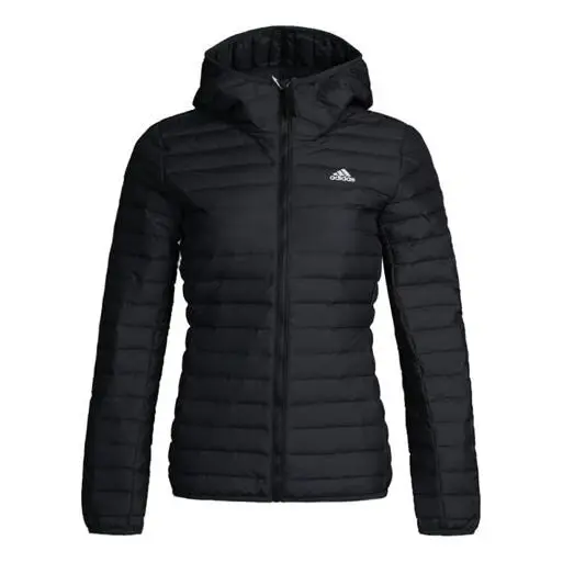 Adidas Varilite Soft Hooded Jacket - Carbon