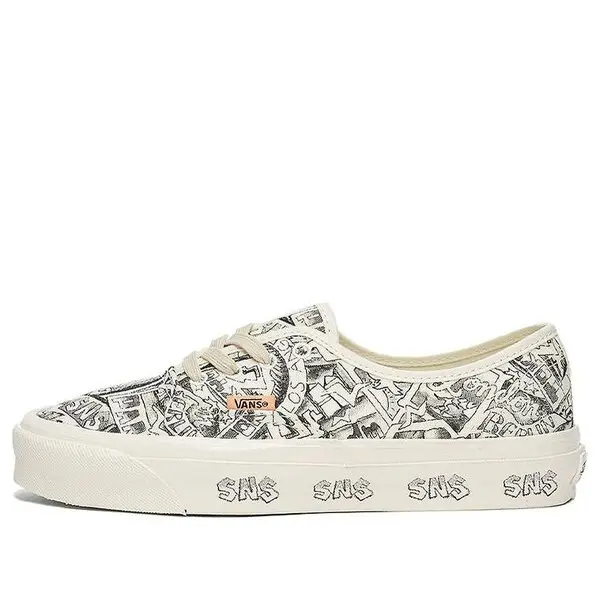 VANS X Sneakersnstuff Vault Og Authentic Lx 'venice' Sneakers - White/black