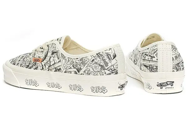 VANS X Sneakersnstuff Vault Og Authentic Lx 'venice' Sneakers - White/black