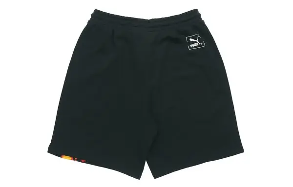 PUMA Knit Shorts With Graphic Detail