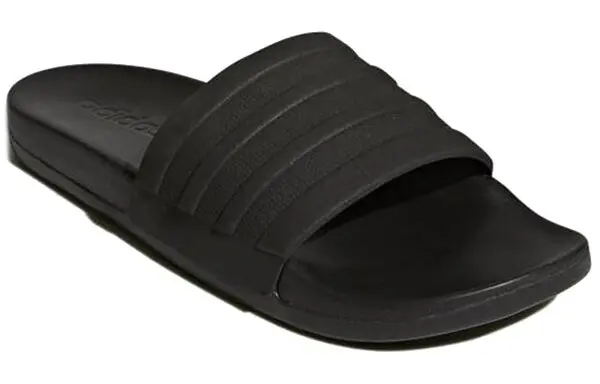 Adidas Adilette Cloudfoam Plus Mono Slide - Black