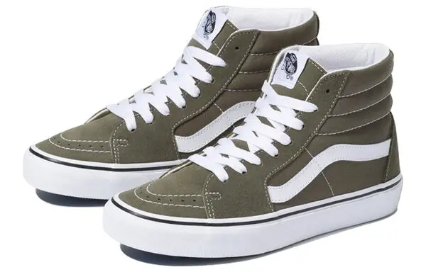 VANS Sk8-hi High-top Sneakers - Green