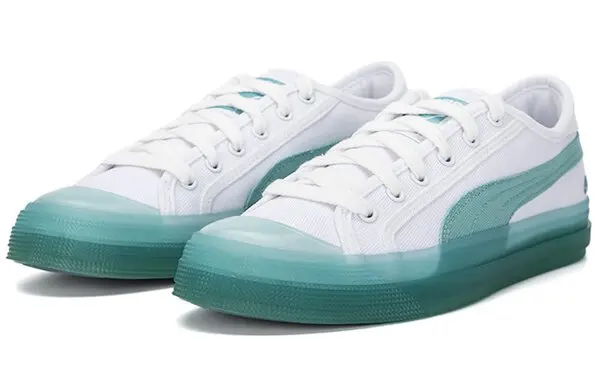 PUMA Capri T Low Top Sneakers - White/green