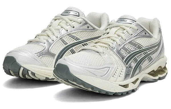 Asics Gel-kayano "birch Dark Pewter" Lace-up Athletic Sneakers - Birch/dark Pewter