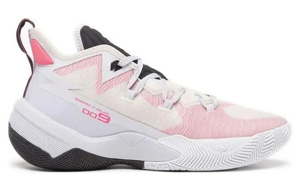 LI-NING Power 9 Athletic Sneakers - White/pink