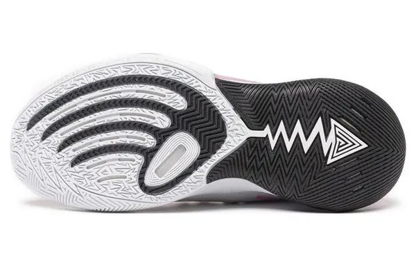 LI-NING Power 9 Athletic Sneakers - White/pink