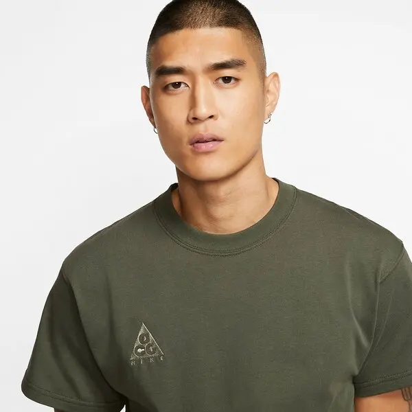 Nike X Logo T-shirt Cargo - Khaki