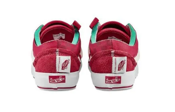 VANS Old Skool Cap Lx 'regrind' Low Top Sneakers - Red/white