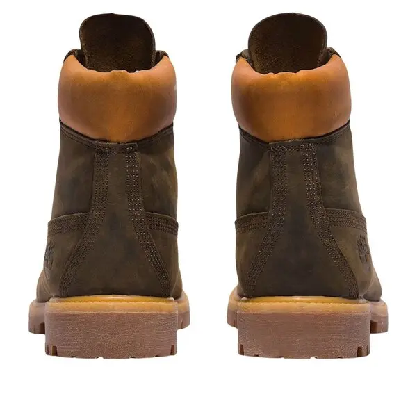 Timberland 6 Inch Premium Waterproof Boots - Olive/brown