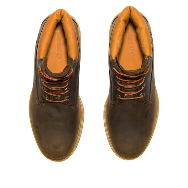Timberland 6 Inch Premium Waterproof Boots - Olive/brown