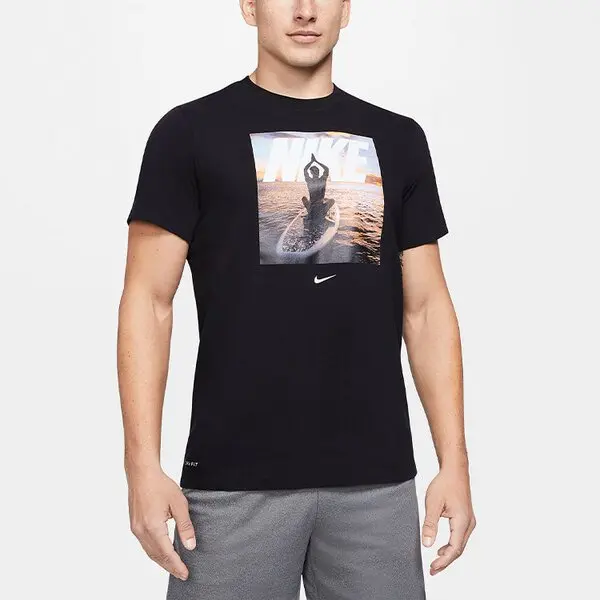 Nike Dri-fit Casual Sports Training Short Sleeve