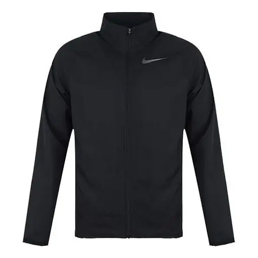 Nike Dri-fit Casual Sports Woven Training Jacket - Black