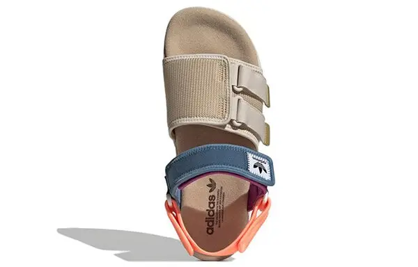 Adidas Adilette Sandal 4.0 - Creamyellow/white/blue