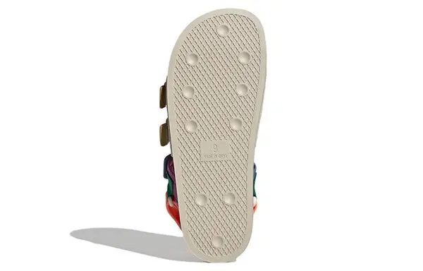 Adidas Adilette Sandal 4.0 - Creamyellow/white/blue