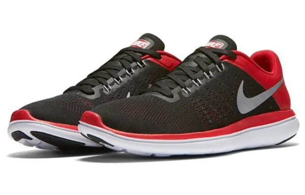 Nike Flex 2016 Rn Athletic Sneakers - Black/grey/pink