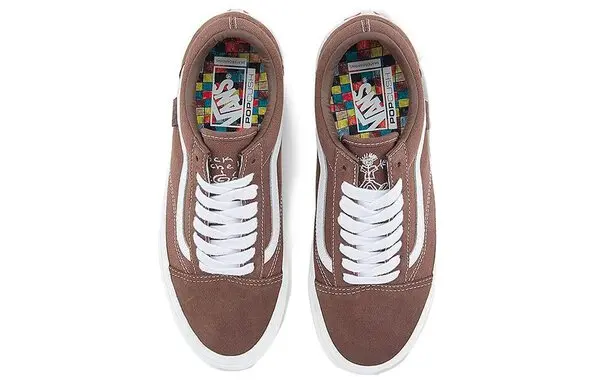 VANS X Nick Michel Old Skool Sneakers - Brown/white