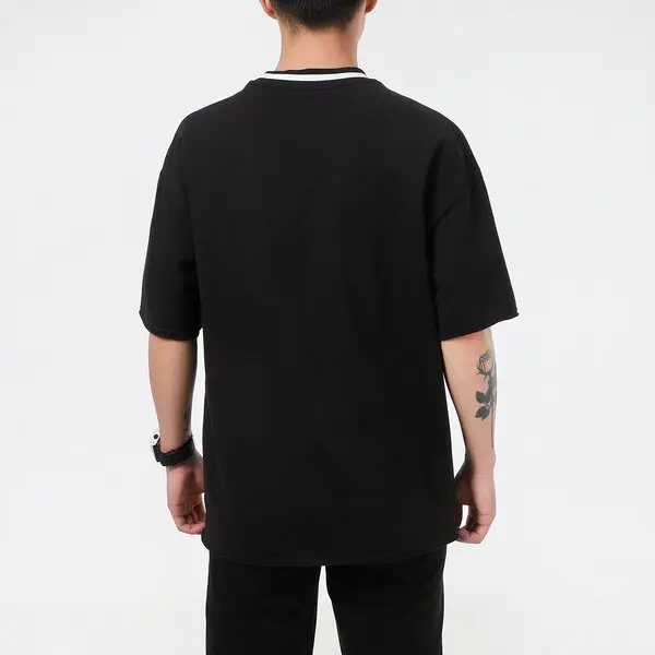 PUMA Solid Round Neck T-shirt