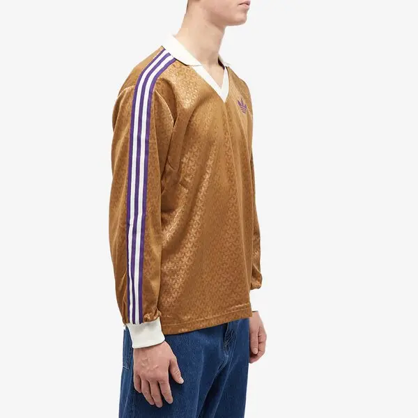 Adidas Originals Long Sleeve Collared Top