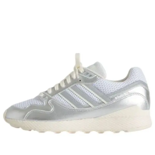Adidas X Kith Oregon Ultra Tech Sneakers - White/red/silver Metallic