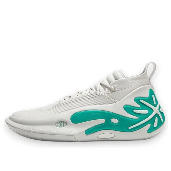 LI-NING Way Of Wade "grey Child" Sneakers - Grey/green